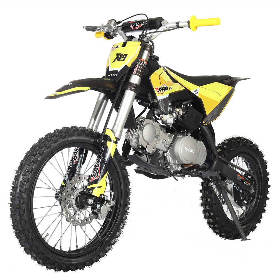 X-PRO X19 125cc Dirt Bike 4 Stroke Gas Powered Pit Bike Off Road ...