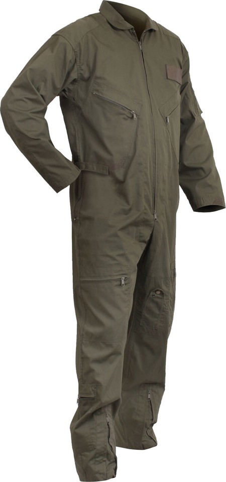 Flight Suit Work Coveralls Air Force Overalls Utility Jump Military ...
