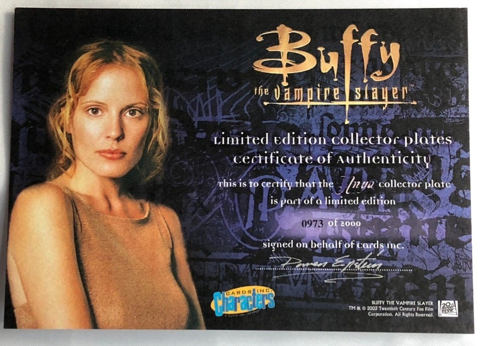 BUFFY The Vampire Slayer TV Series Limited UK Exclusive Collector's ...