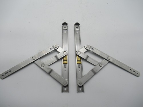 Truth Hardware Anderberg 10" 301SS 4 Bar Window Hinge W Stop 34.24.00 ...