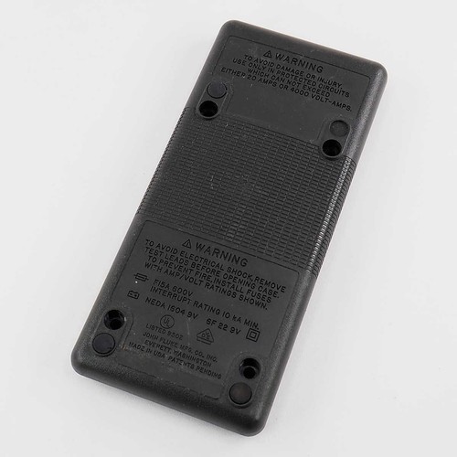 OEM/GENUINE FLUKE Back Case Cover for Multimeter Model: 77 | eBay