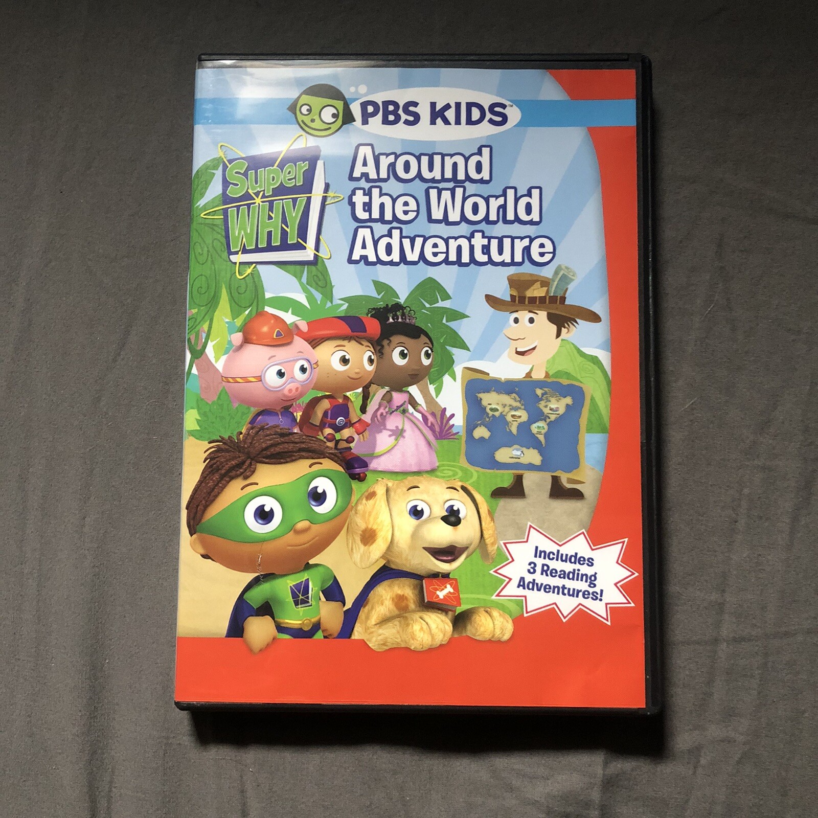 Super Why: Around the World Adventure (DVD, 2012) TESTED & WORKING ...