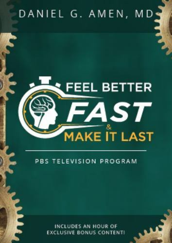 Feel Better Fast and Make It Last by Daniel G. Amen (2019, DVD ...