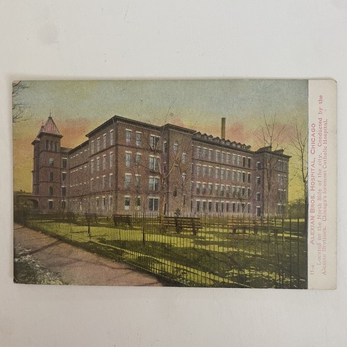 Antique Alexian Brothers Catholic Hospital, Chicago North Side | eBay