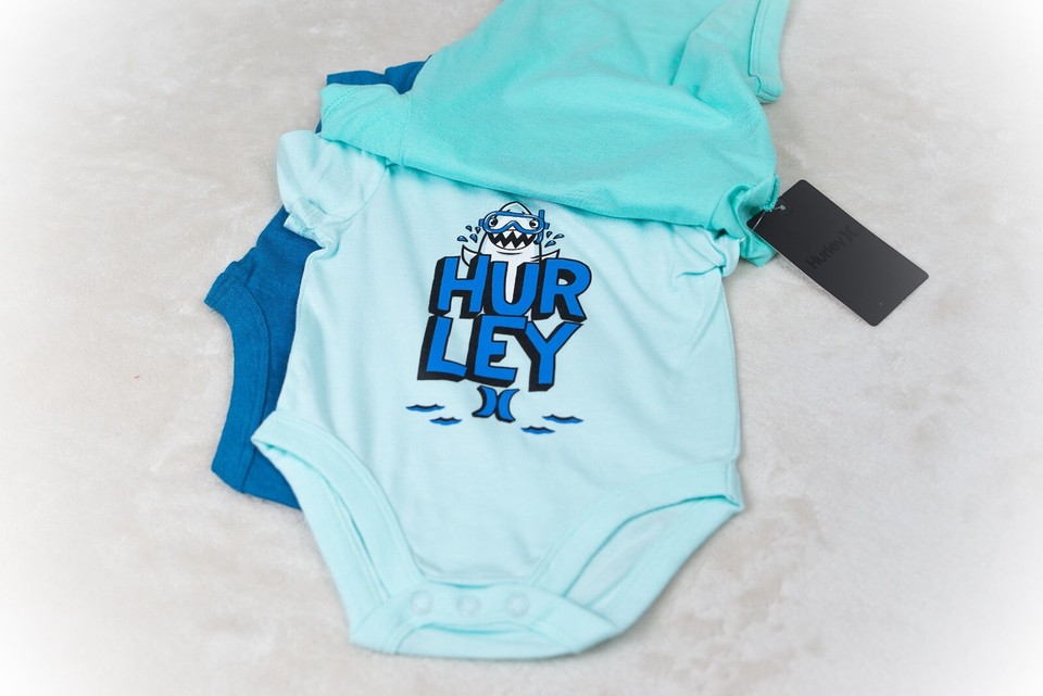 NEW Hurley Baby Boy Bodysuit Bundle | eBay