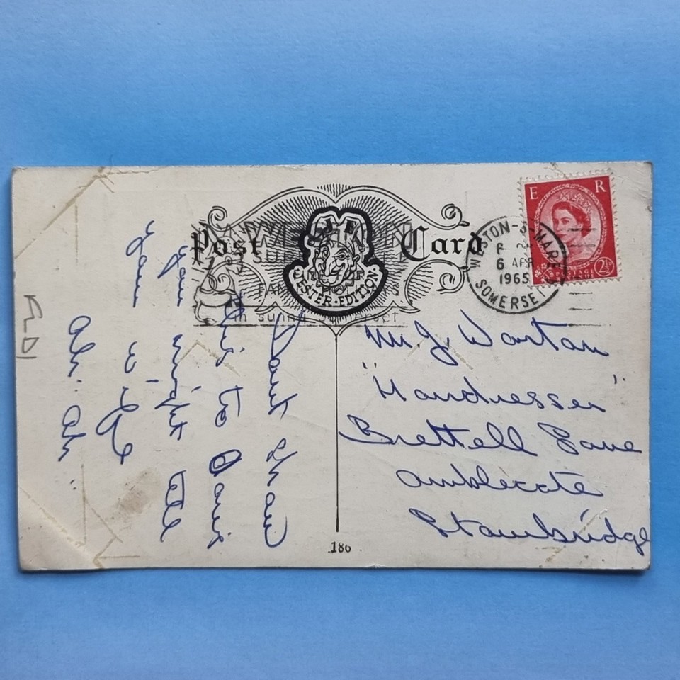 Comic Postcard 1965 Blonde Bikini Boobs Sunbathe Sea Letchy Men Been In ...