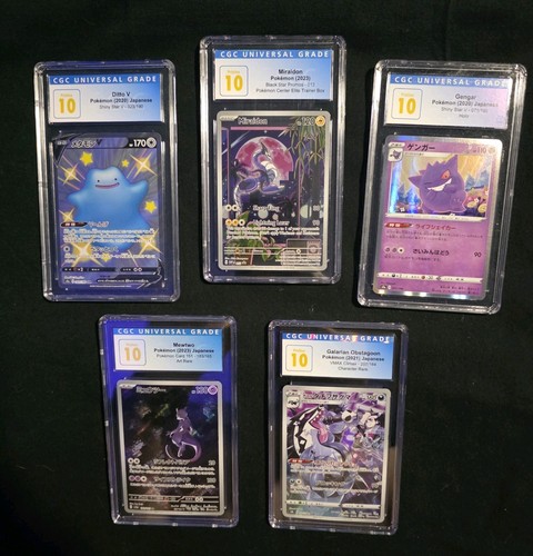Pokemon Lot Of 5 CGC Pristine 10 Slabs | eBay