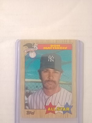 1987 Topps - All-Star Don Mattingly #606 TM Symbol on Front | eBay