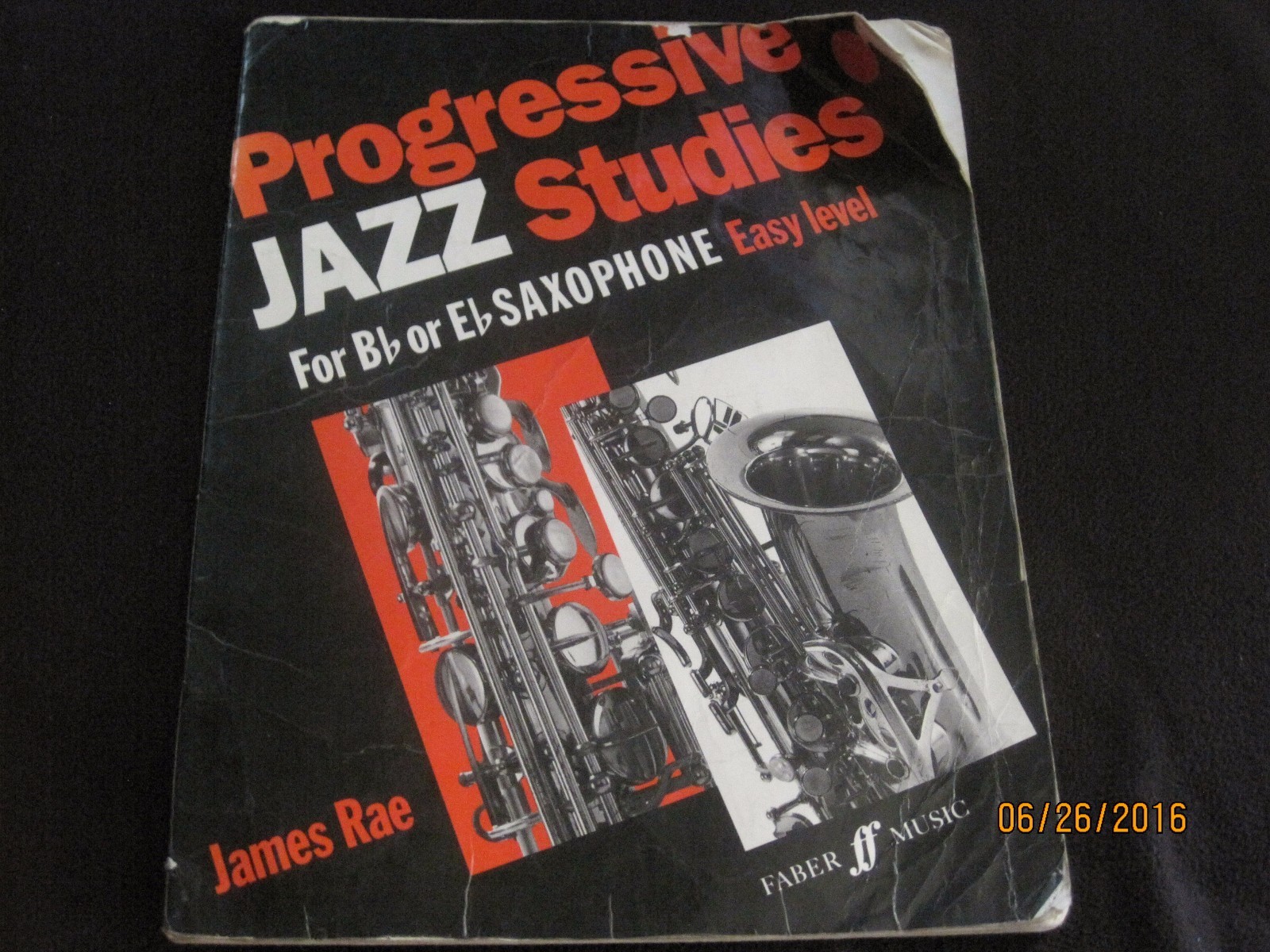 Faber Edition Progressive Jazz Studies for B-Flat or E-Flat Saxophone ...