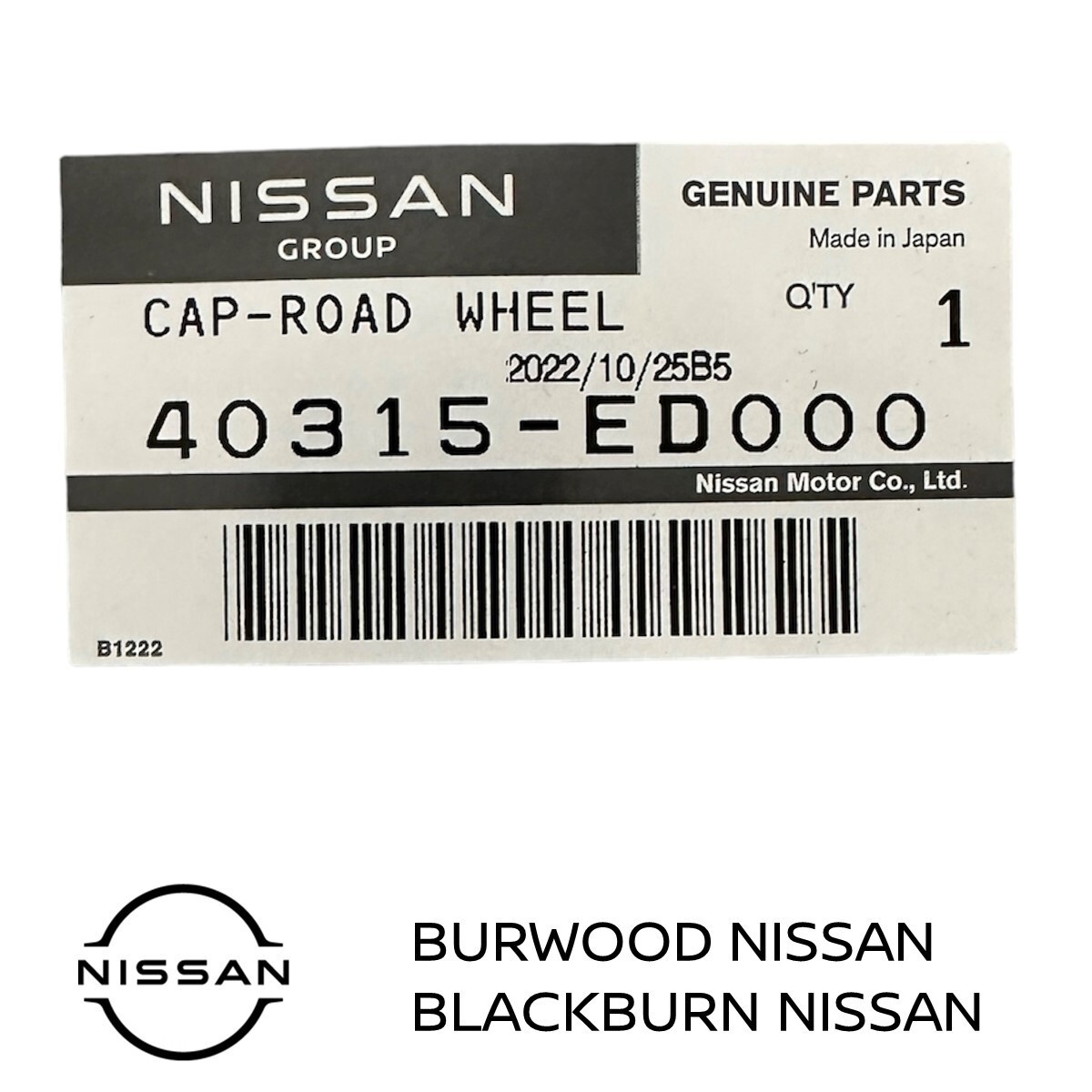 Hub Cap to Suit Nissan TIIDA 40315ED000 for sale online | eBay Australia