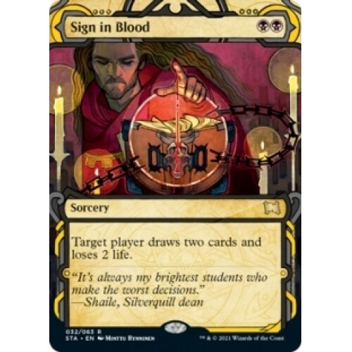 Sign In Blood X4 M/NM Magic: The Gathering MTG Strixhaven: Mystical ...