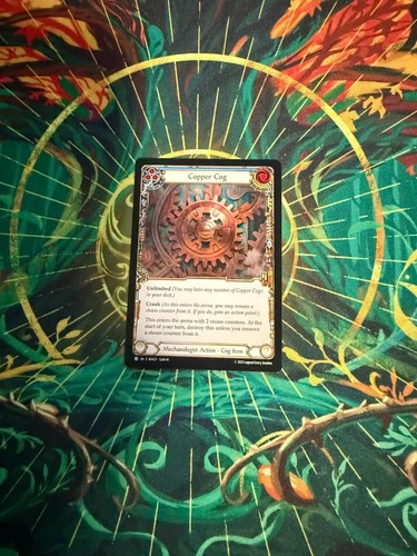 Flesh and Blood - Promo - Copper Cog (Cold Foil) - FAB351 | eBay