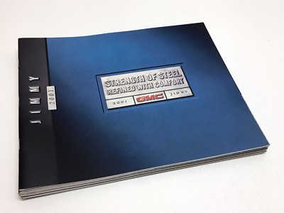 2001 GMC Jimmy SLS SLE SLT Brochure | eBay
