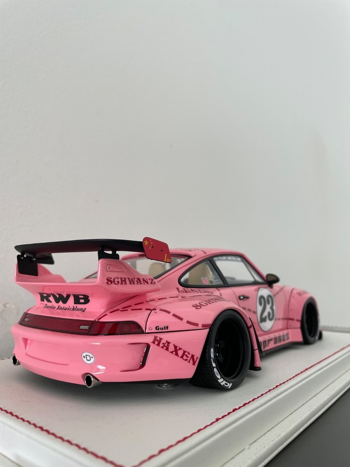Porsche 911 993 RWB (Pink Pig) [Davis & Giovanni] 1/18 scale | eBay