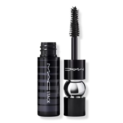 MAC Stack Mascara Infinite Build Volume + Length Black 0.27 oz / 8ml ...