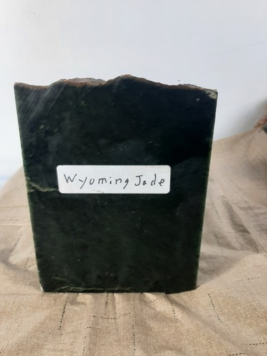 NEPHRITE / JADE SLAB from WYOMING - 14 LBS. 13 Ounces - RARE SPECIMEN ...