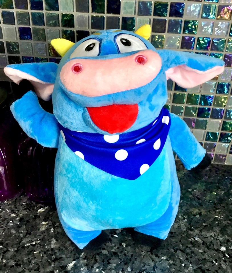 NEW! BIG SIZE! 12” DORA THE EXPLORER BENNY BULL PLUSH STUFFED FIGURE ...