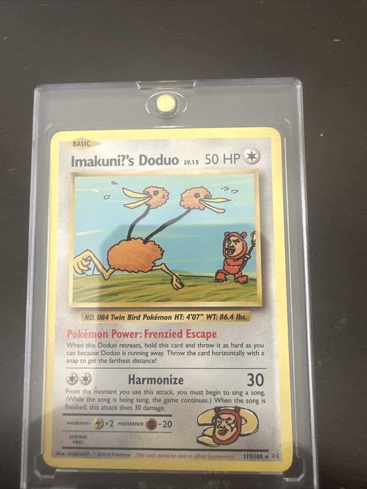 Pokémon TCG Imakuni?'s Doduo XY Evolutions 112/108 Regular Secret Rare ...