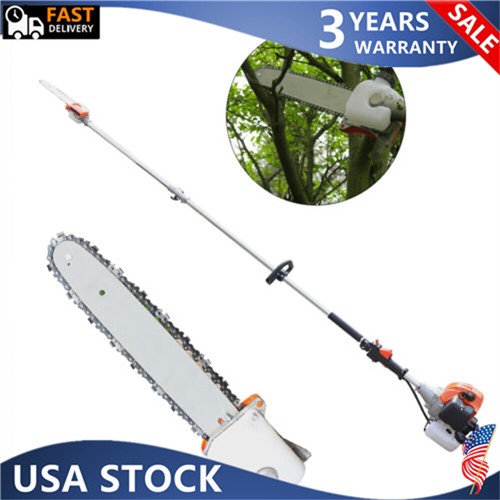 Gas-Powered Chain Pole Saw Tree Trimmer 3-HP 2-Stroke Pole | eBay