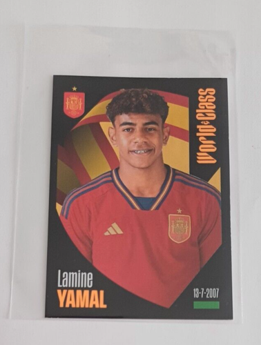 Image Sticker Cromo ROOKIE Lamine YAMAL Espagne n°324 Panini World ...
