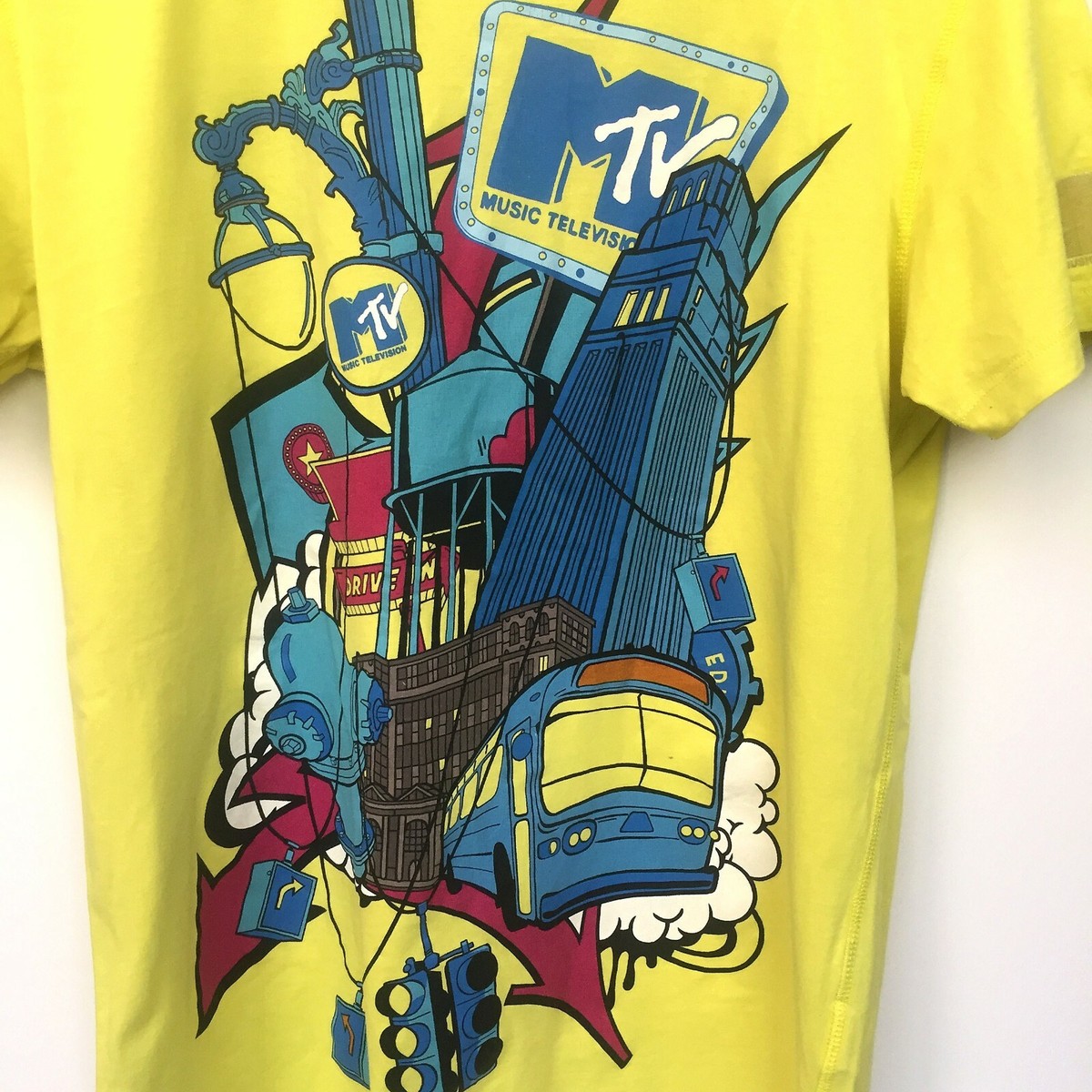 Camiseta Mtv Hombre Las Mejores Ofertas En MT&V Camisetas Para Hombres