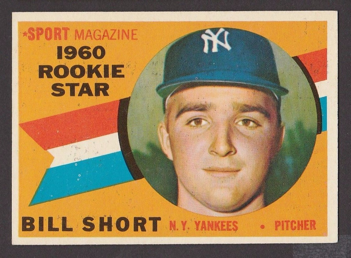 1960 TOPPS BASEBALL # 142 BILL SHORT RC EX+ INV M28 | eBay