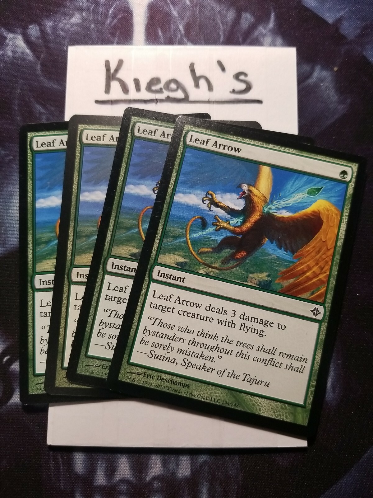 Mtg Leaf Arrow x4 | eBay