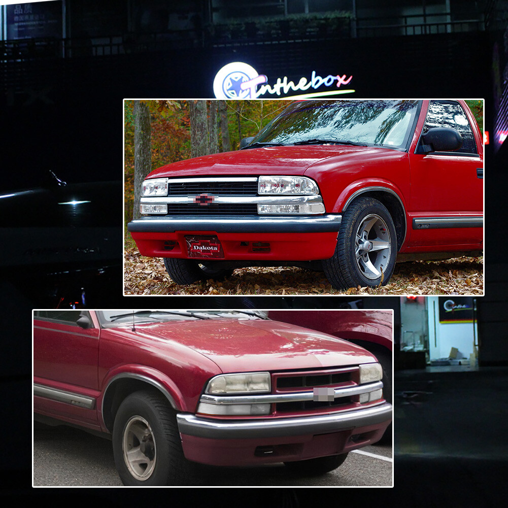 Obs Chevy Clear Front Turn Signal Lights For 1998-2004 Chevy S10/Blazer ...