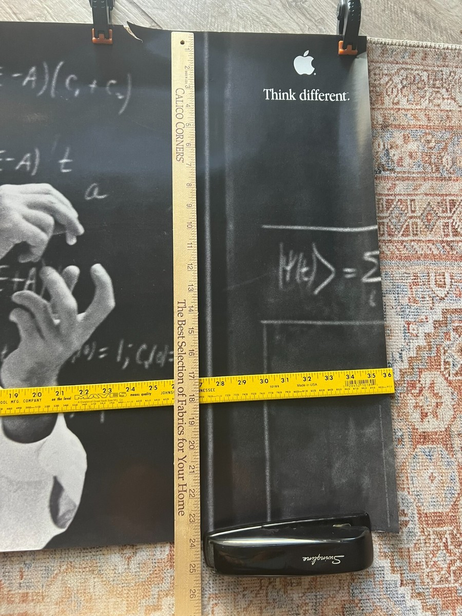 Richard Feynman Think Different Poster Think Different. Poster