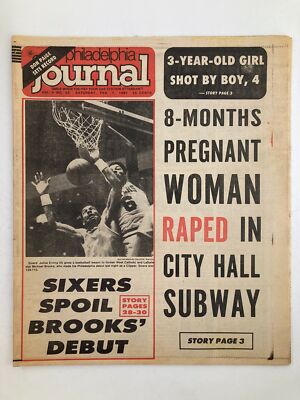 Philadelphia Journal Tabloid February 7 1981 Vol 4 #53 NBA Sixers ...