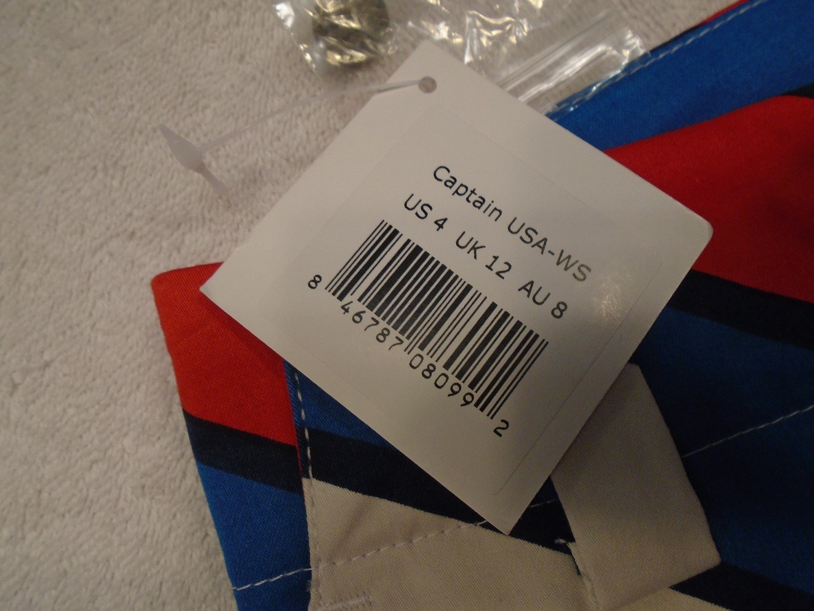 Loudmouth Golf Cotton Blend "Captain USA" Pattern Golf Shorts NWT U.S ...