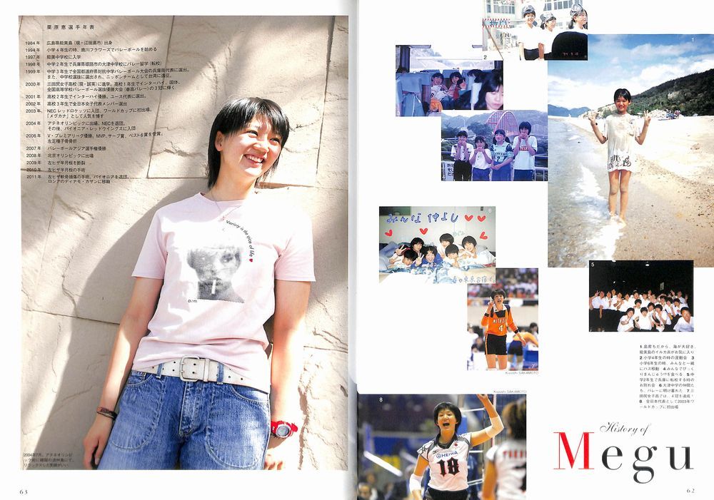 Japan Volleball National Team Photo Book Saori Kimura Maiko Kano Megumi Kurihara | eBay