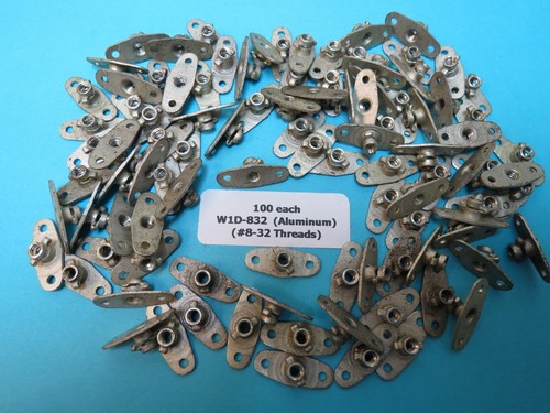 #8-32 Self Locking Alum. Nutplates Vintage Original “BOOTS” Aircraft 2 ...