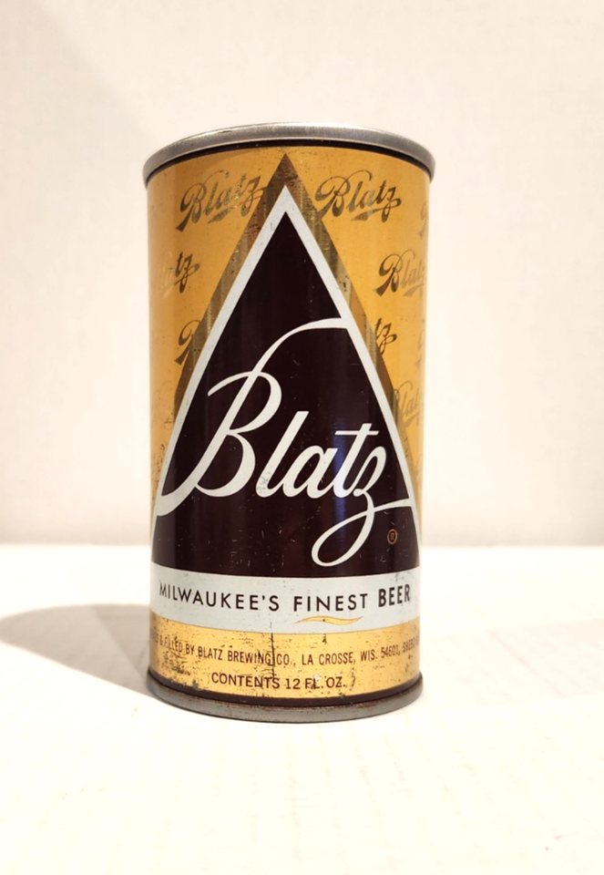 Blatz Milwaukee's Finest Beer 12oz beer can Blatz Brewing Division of G ...