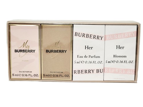 BURBERRY 4PC MINI SET 5ML EACH TRAVEL SIZE FOR WOMEN | eBay