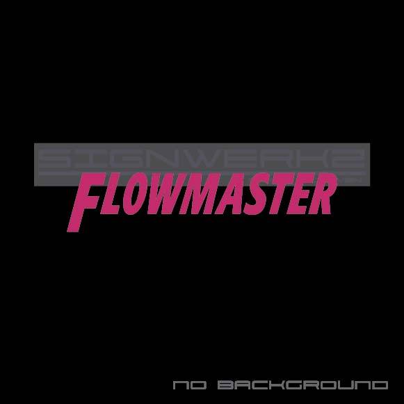 flowmaster Decal Sticker racing American Toyota Ford exhaust Pair | eBay