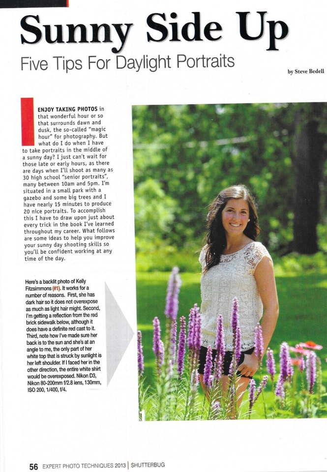 Expert Photo Techniques Magazine How-To Guide Exposure Lighting ...