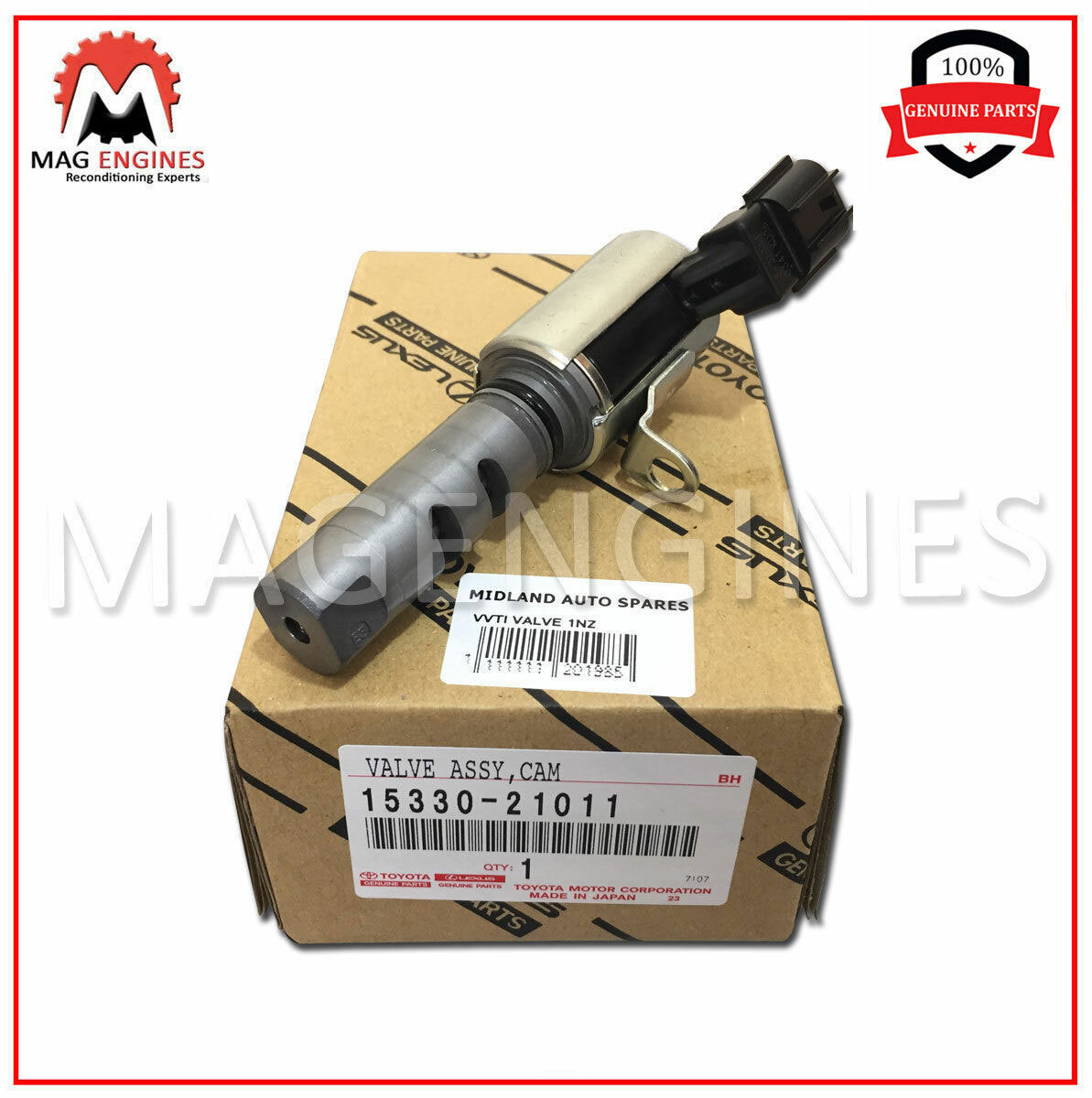 15330-21011 GENUINE OEM CAMSHAFT VVTi VALVE 1533021011 | eBay