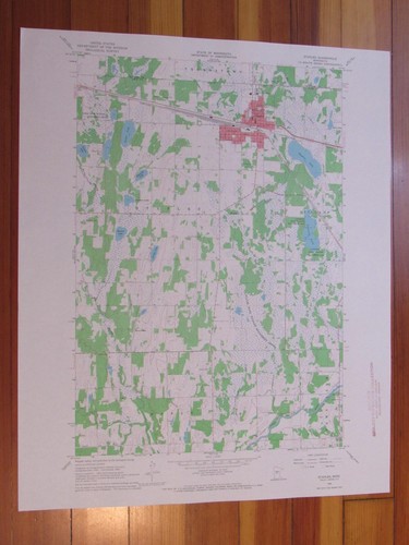 Staples Minnesota 1967 Original Vintage USGS Topo Map | eBay