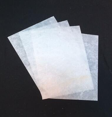 Handmade Luxury Silk Fibre Paper A4 & A5 art craft decoupage ...