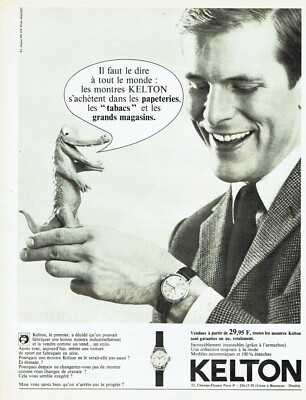 Publicité Advertising 099 1965 montre Kelton | eBay