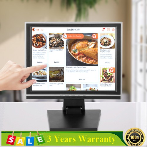 Touch Screen Displayer Monitor Restaurant/Retail Cash Register Display ...
