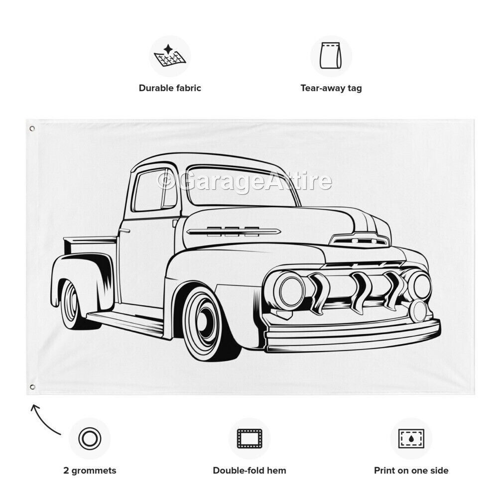 Ford Truck Outline Drawing
