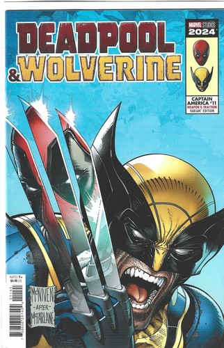 CAPTAIN AMERICA 11 DEADPOOL/WOLVERINE: WEAPON X-TRACTION 2024 Marvel ...