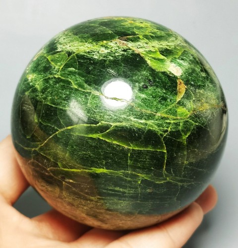 Amazing Green Opal Pattern Sphere Ball Reiki Gem Stone Madagascar | eBay