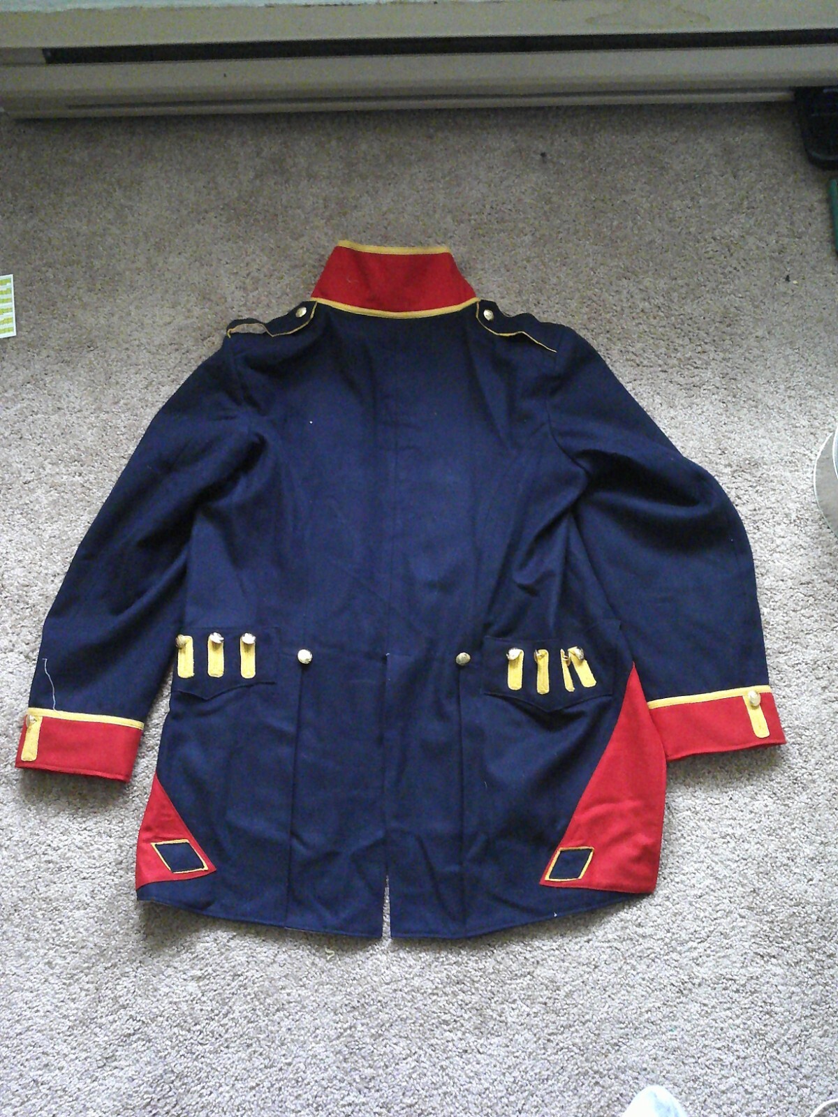 war of 1812 artillery reenactors coatee | eBay