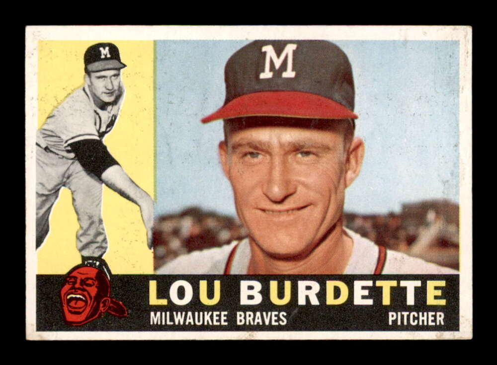 1960 Topps #70 Lew Burdette UER EX+ X2710083 | eBay