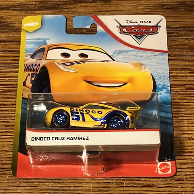 Disney Pixar Cars Dinoco Cruz Ramirez Next Gen Piston Cup Racer Diecast ...