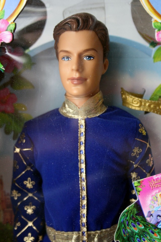 BARBIE 2007 THE ISLAND PRINCESS PRINCE ANTONIO KEN DOLL K8107 MATTEL ...