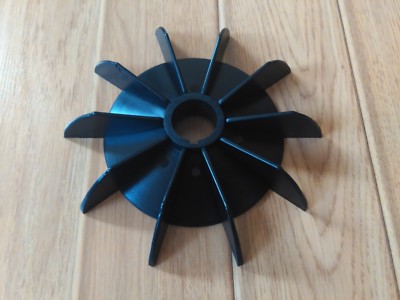 Plastic Cooling Fan Replacement Electric Motor Impeller Bore 29 mm 1 ...